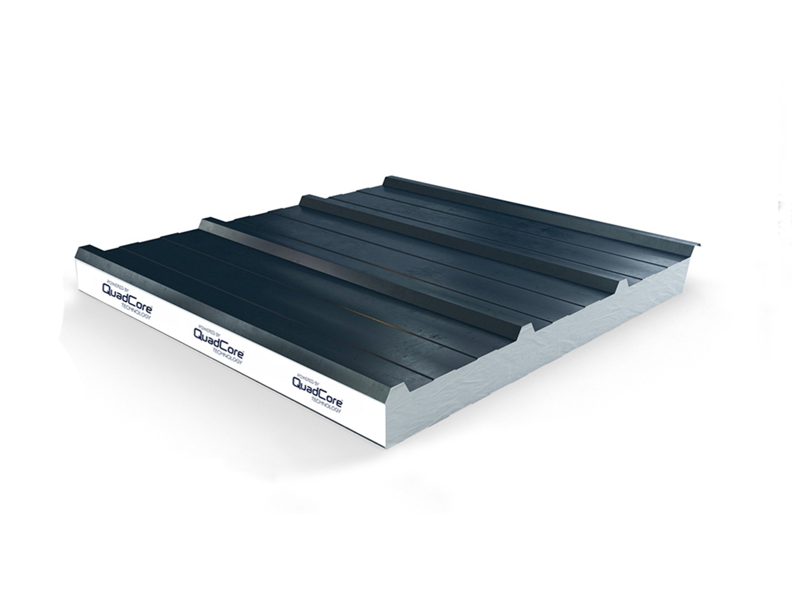 Kingspan trapezium Quadcore sandwichpaneel dak, KS1000 RW, 3 Kroon ...