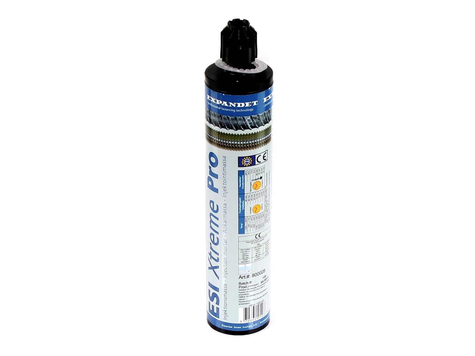Expandet injectiemortel, ESI Xtreme Pro (280ml)